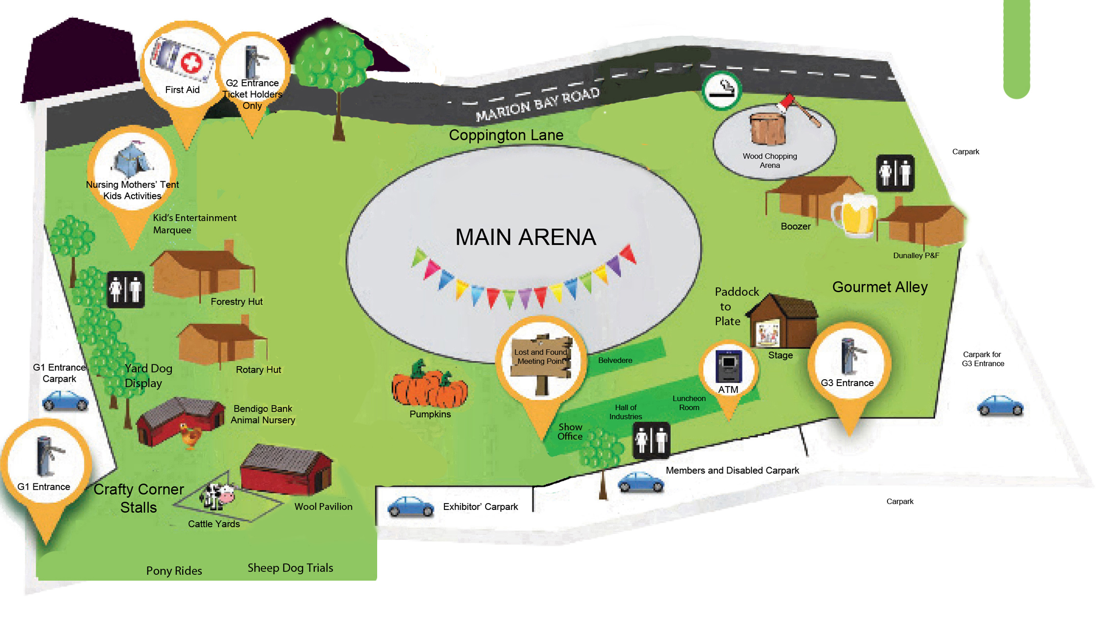 Around the Ground – Bream Creek Show